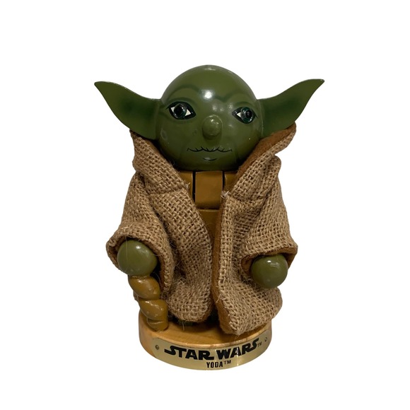 Star Wars | Holiday | Star Wars Yoda Kurt Adler Wooden Nutcracker 207 ...